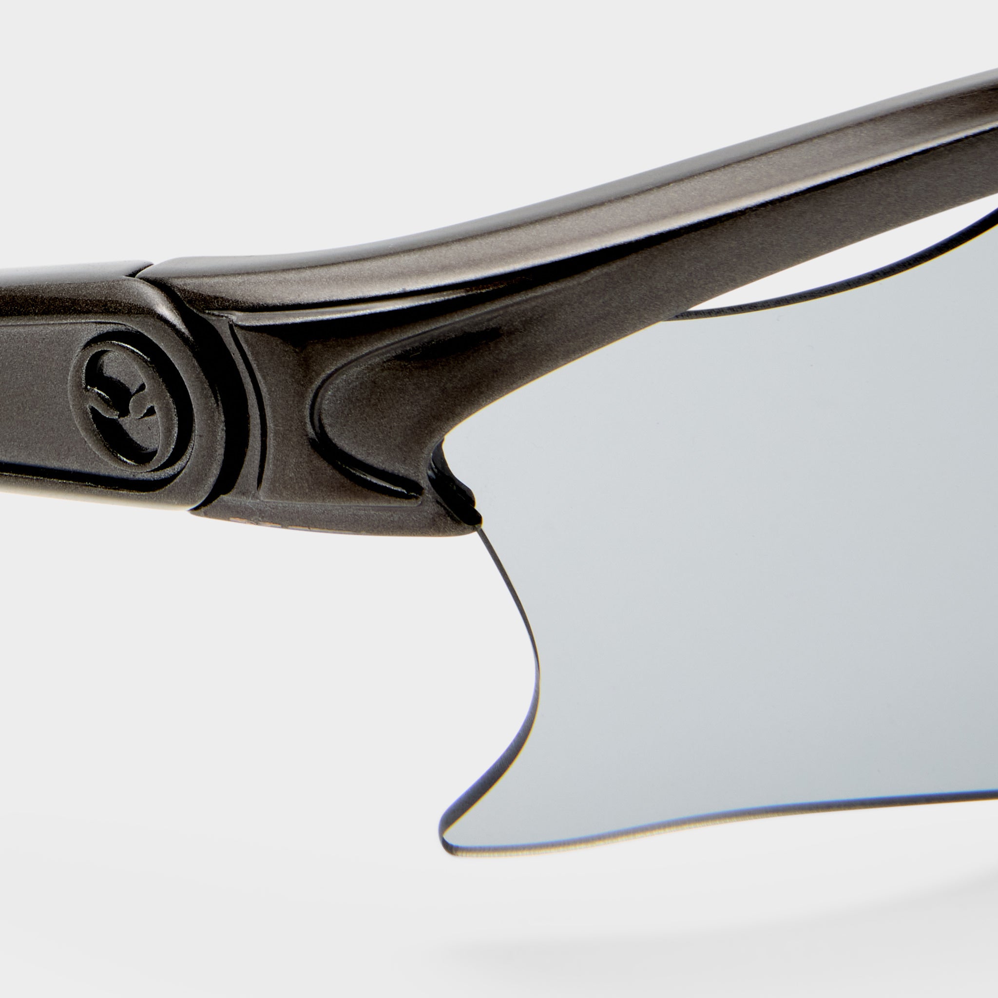 Pluto Silver Chrome Uni Sex Shield Sunglasses Le Specs